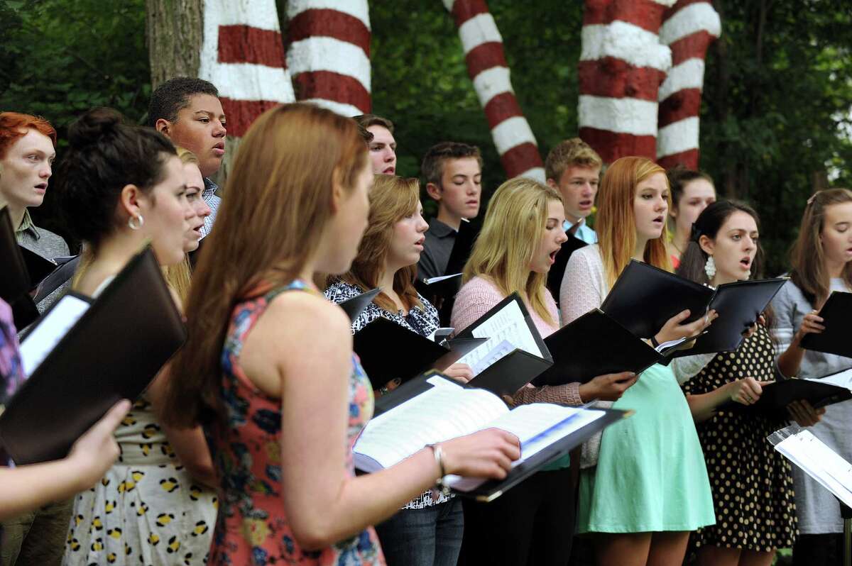 American flag trees inspire at 9/11 memorial service in Newtown