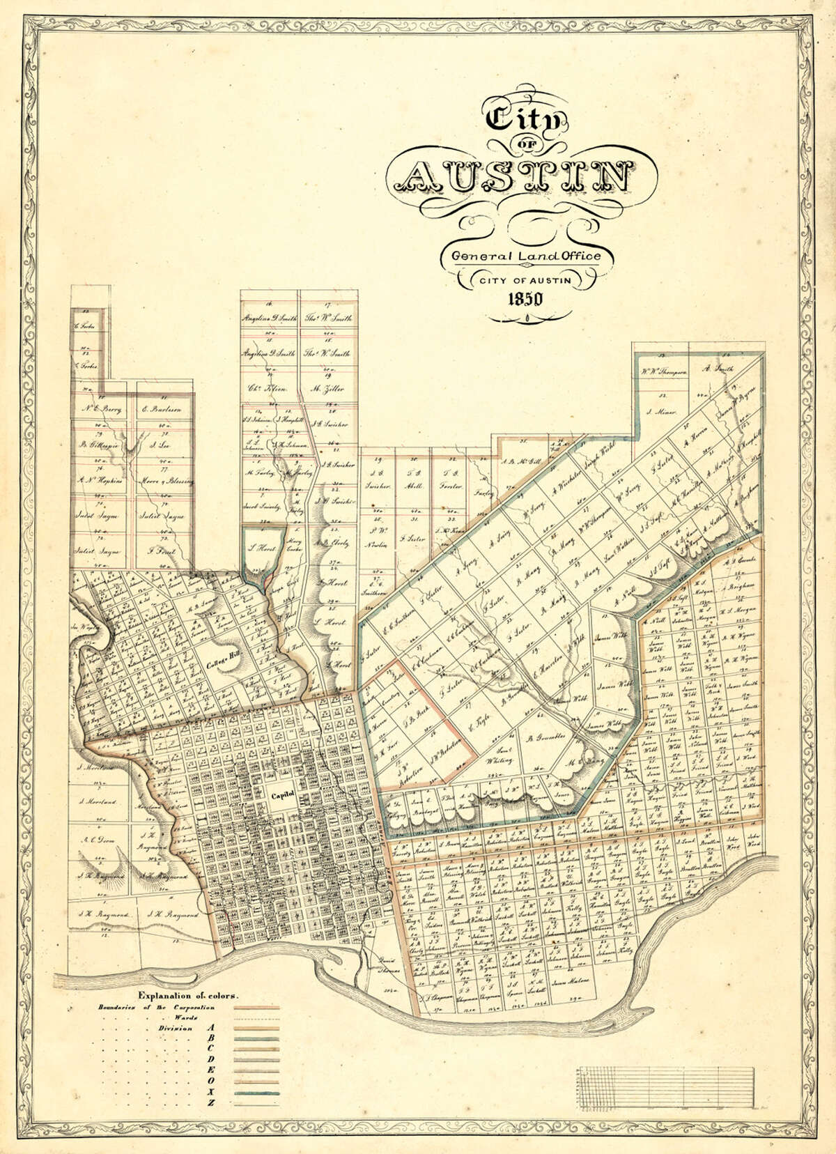 Reprint of 1849 Texas map is the most popular one sold by state
