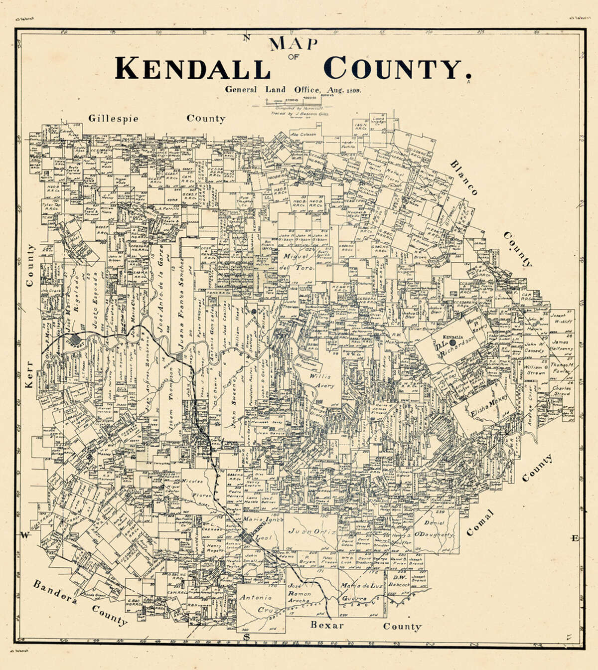 1918 map shows downtown street widening