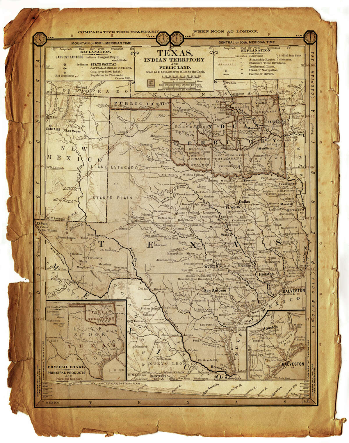 Reprint of 1849 Texas map is the most popular one sold by state