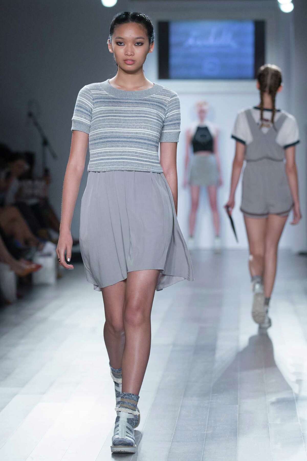 13-year-old designer puts on NY Fashion Week show