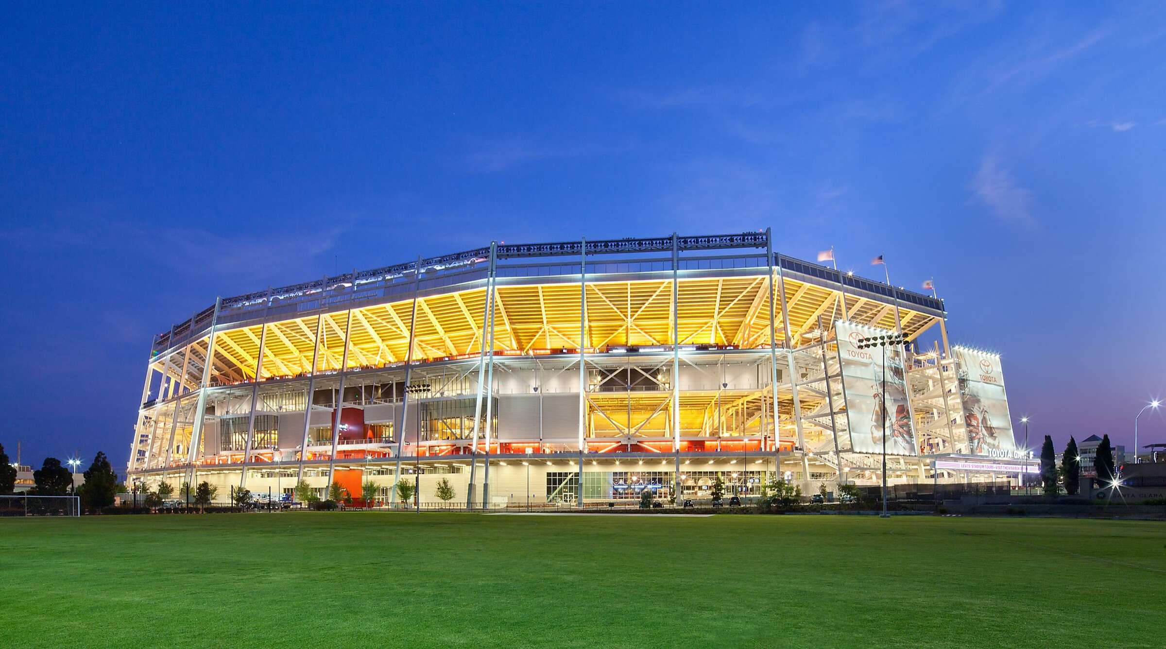 Levi's Stadium both structurally and architecturally impressive