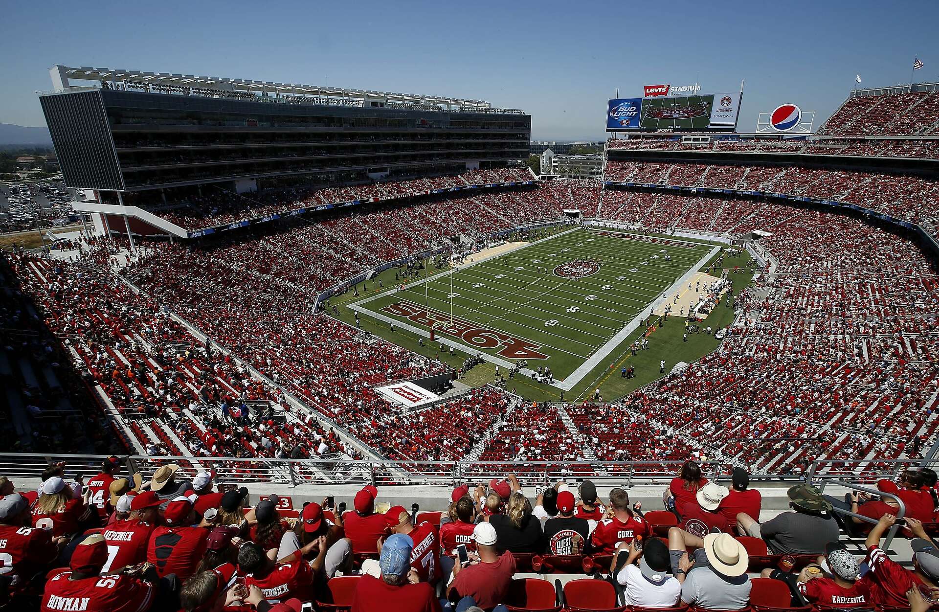 Levi's Stadium both structurally and architecturally impressive