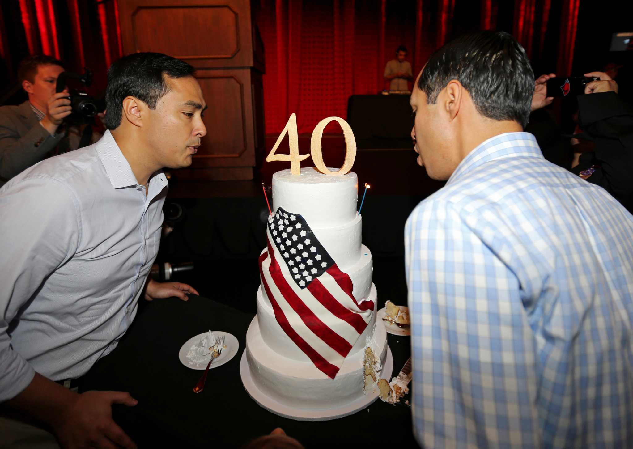 Castro brothers return home for birthday bash