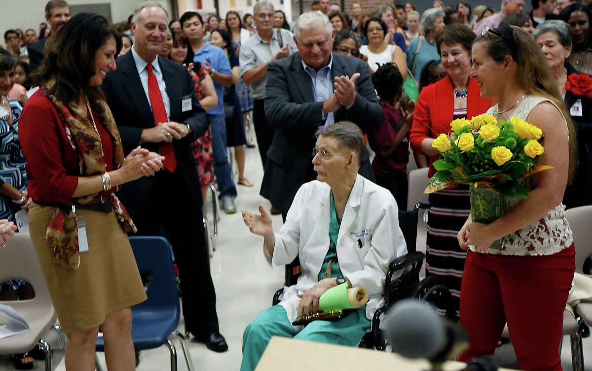 Iconic surgeon 'touched' that school bears his name