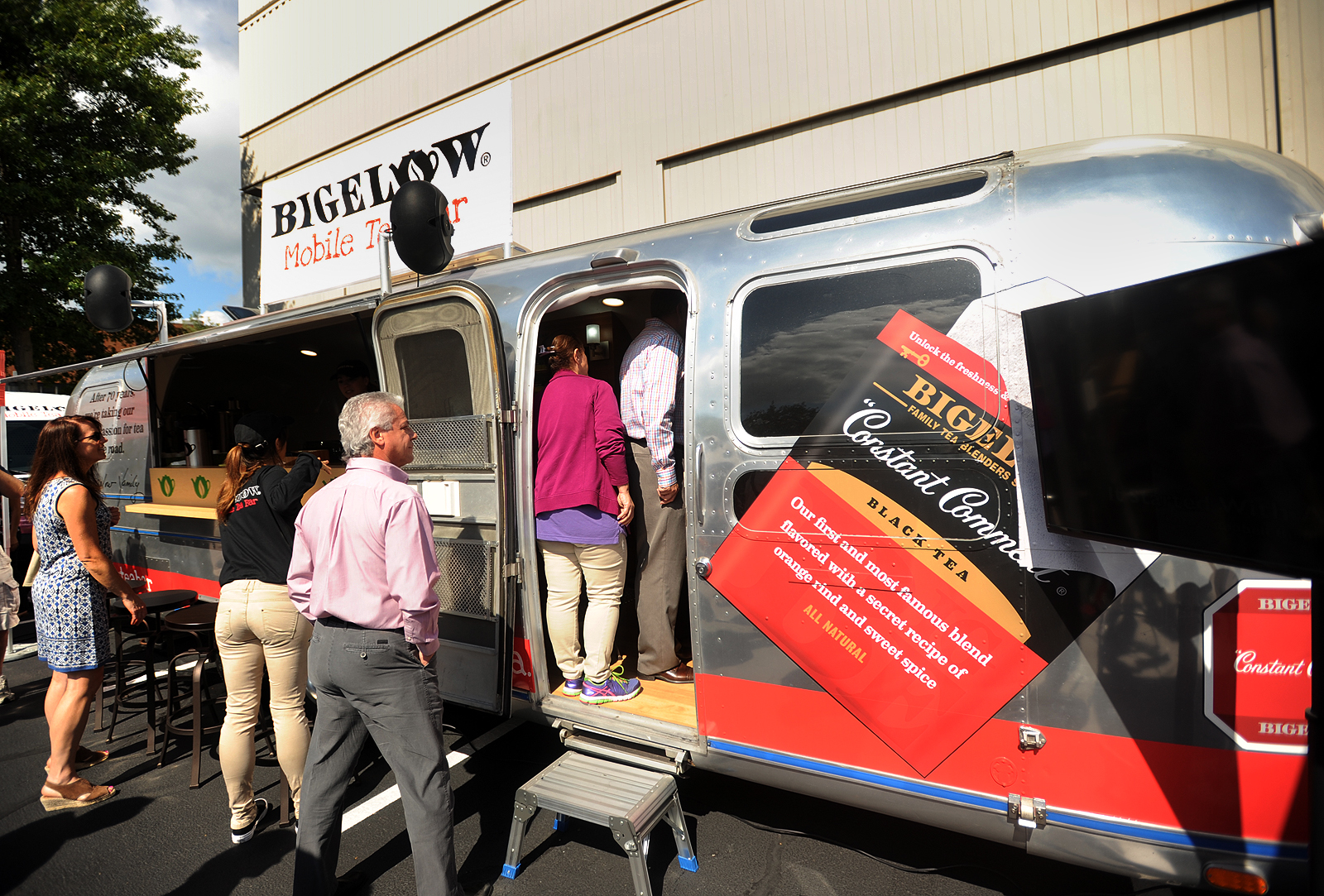 Home brew: Bigelow's mobile tea bar to roll from Fairfield for national ...