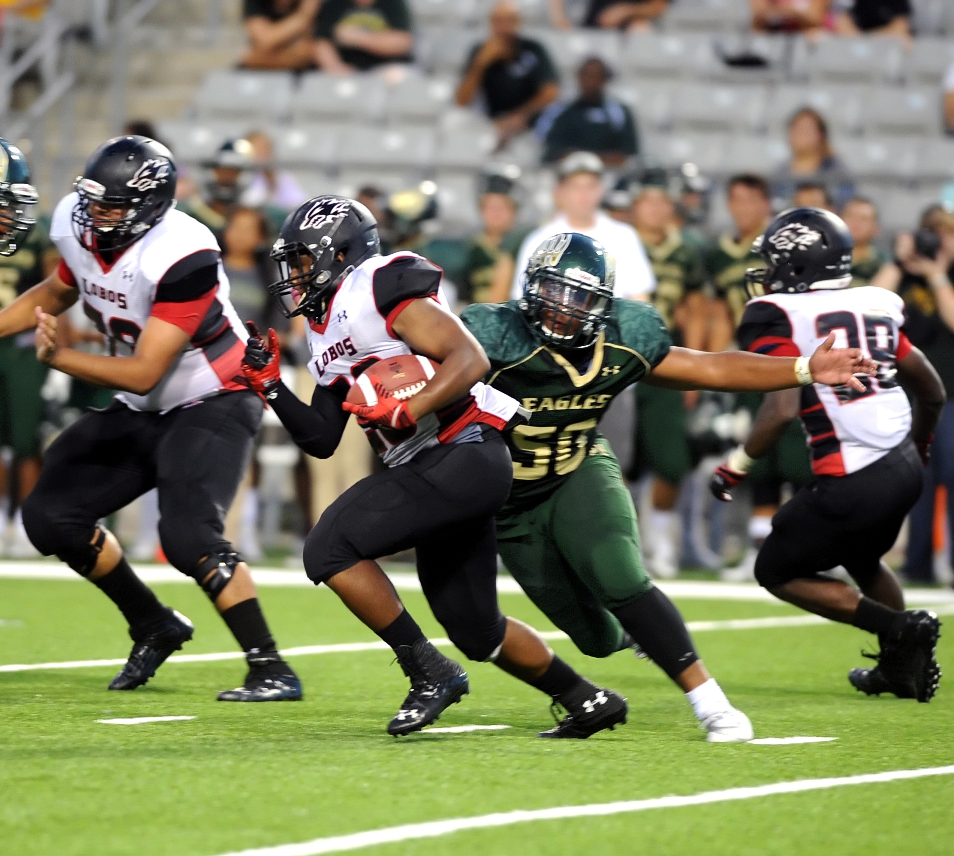 Lobos put lessons into play