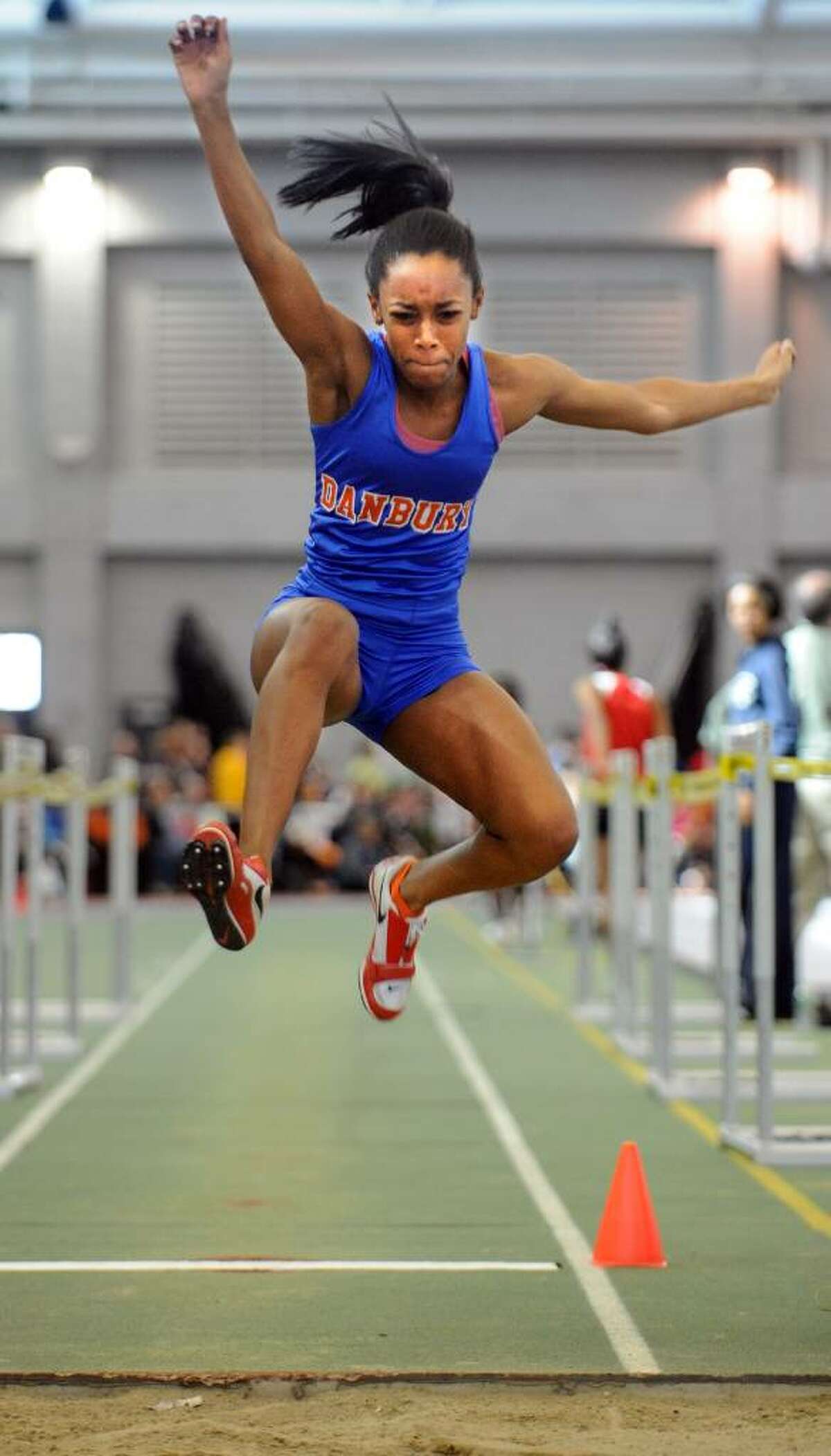 Danbury girls capture State Open track title