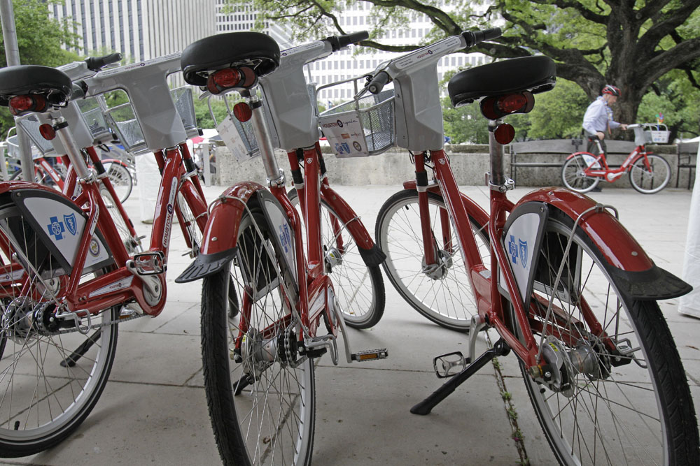Houston's bike sharing system to roughly triple in size
