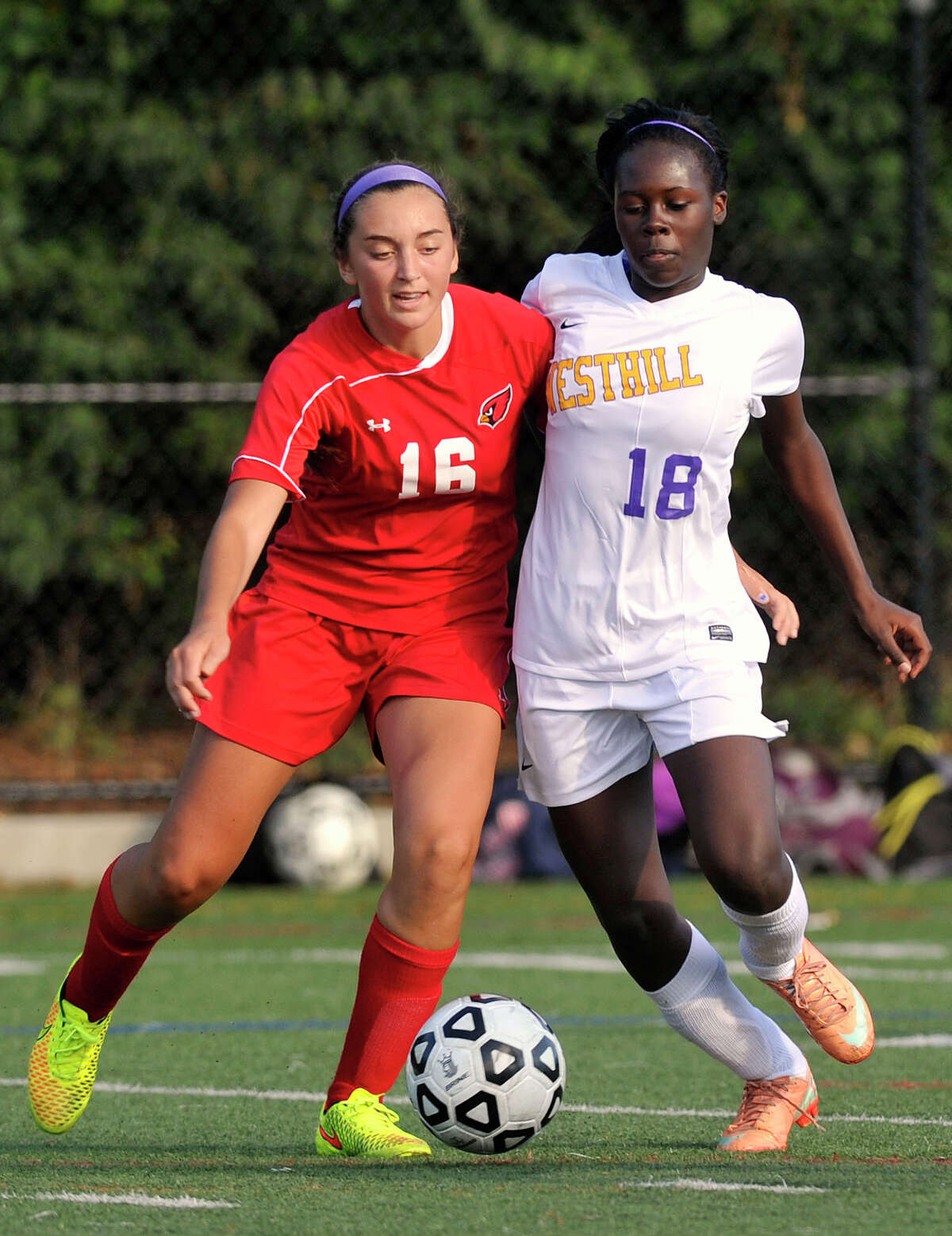 Westhill girls soccer defeats Greenwich