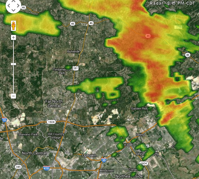 Hazardous weather headed for S.A., surrounding counties