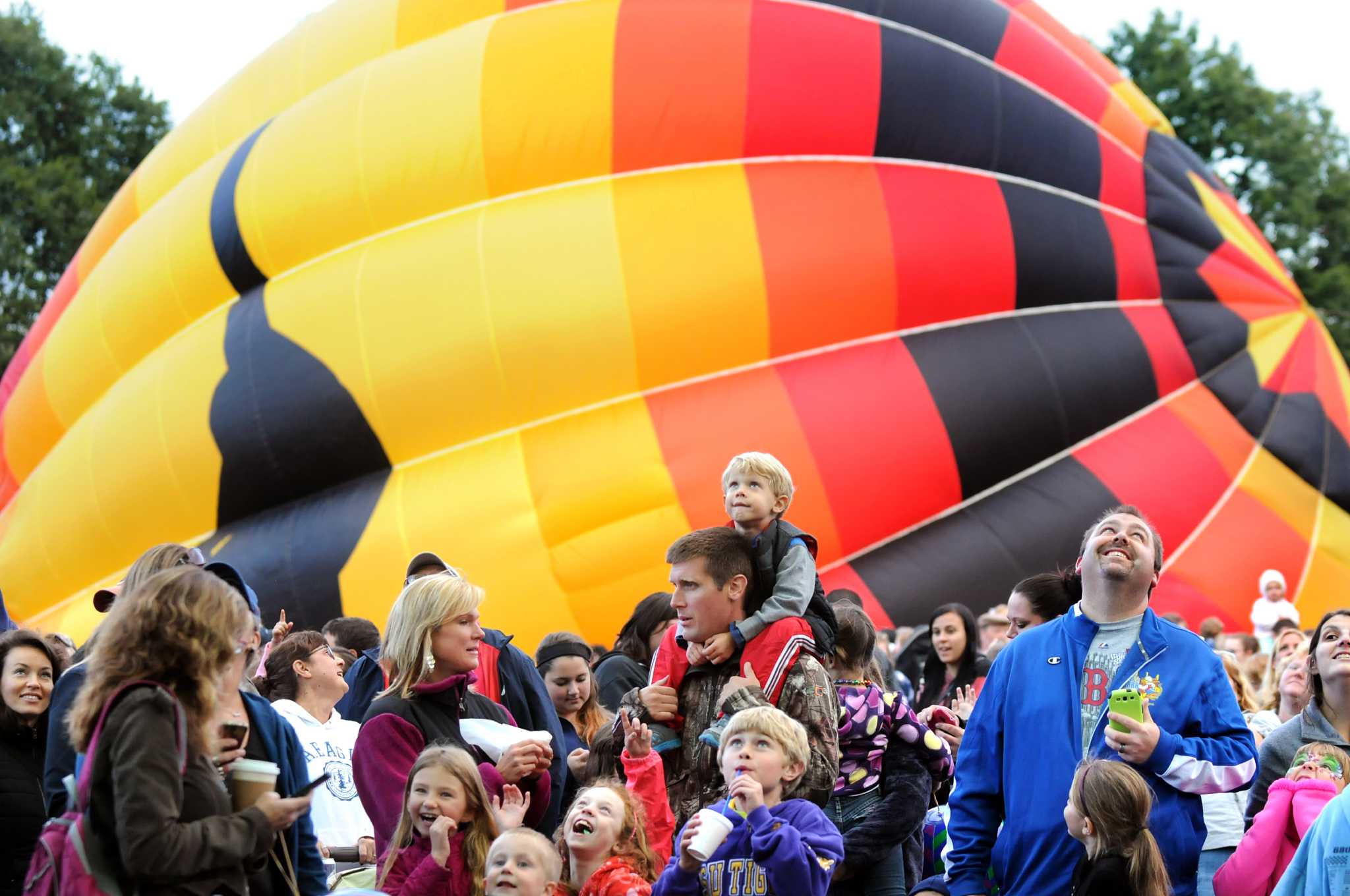 Balloons lift off Thursday