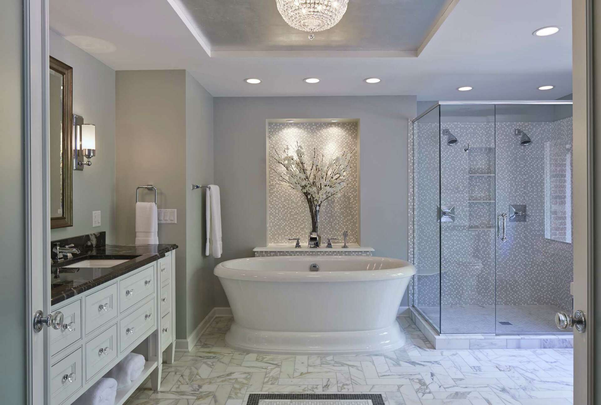 Fresh looks for bathrooms