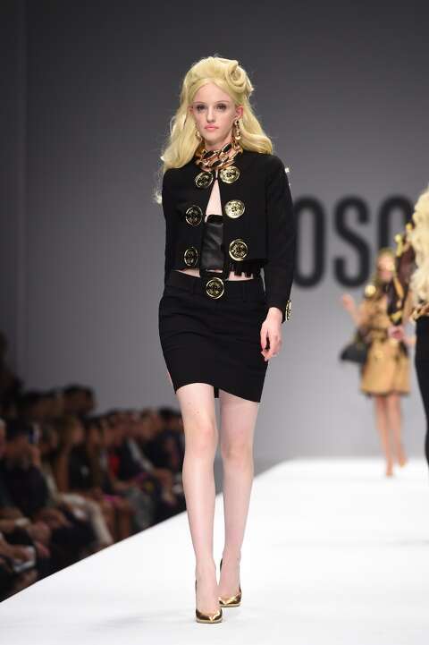 Barbie on the catwalk