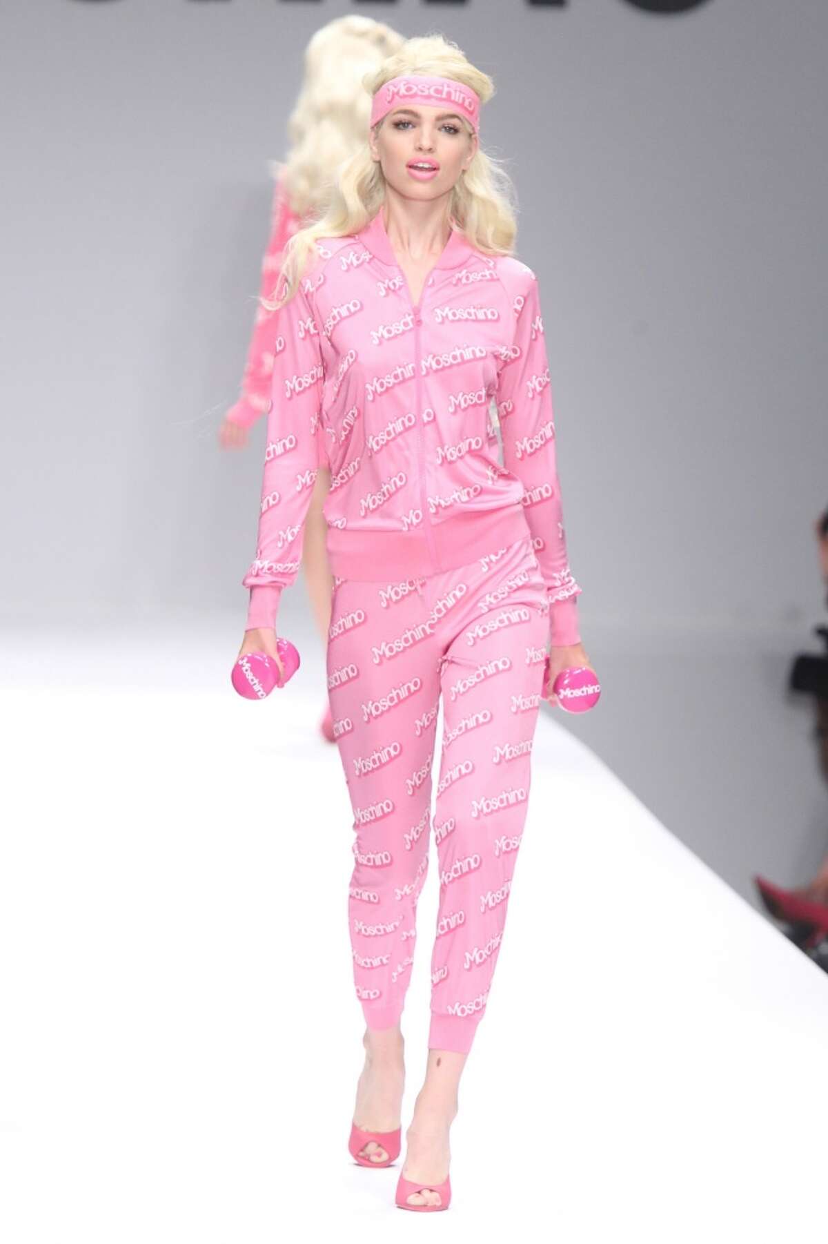 Barbie on the catwalk