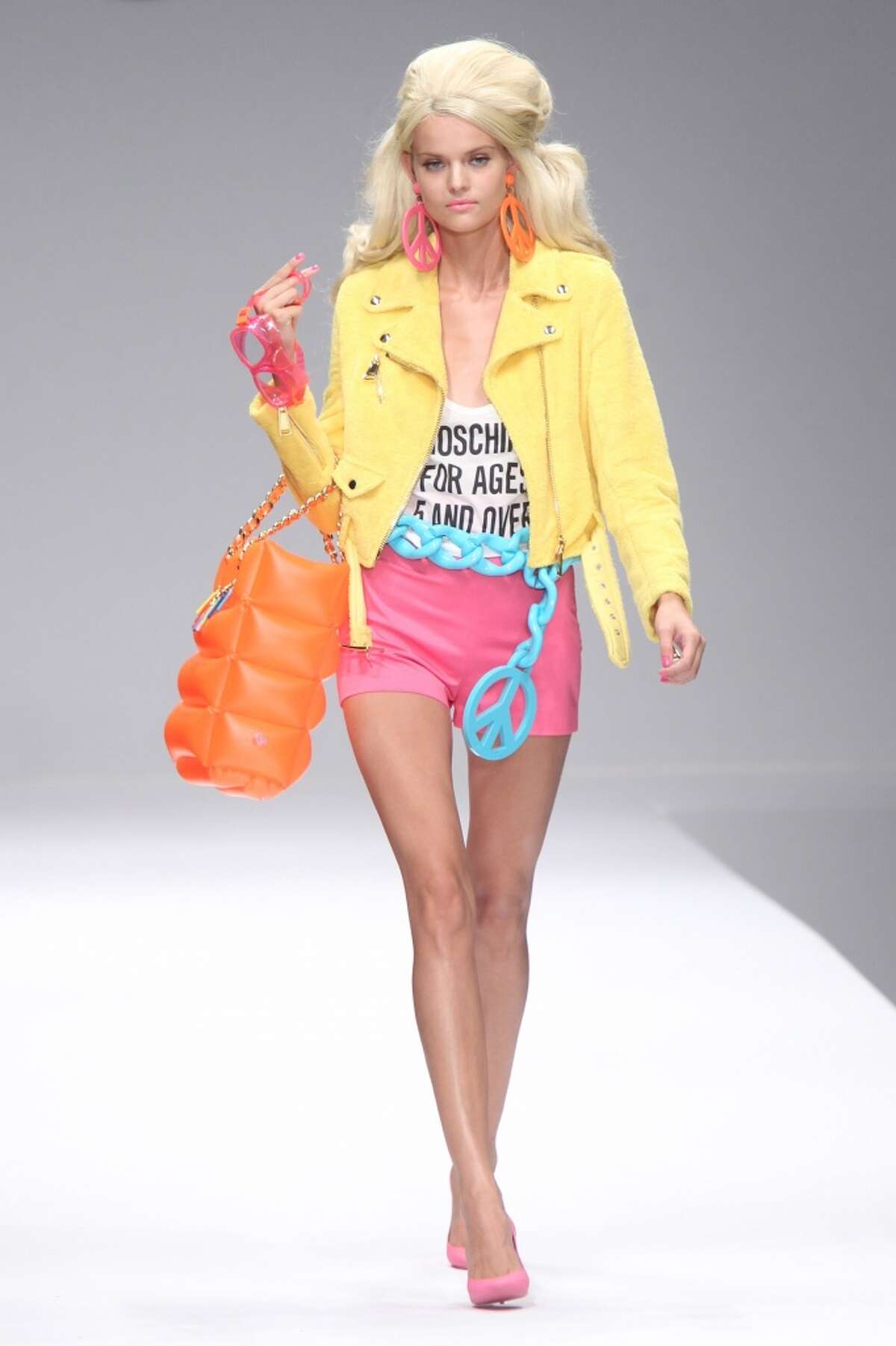 Barbie on the catwalk