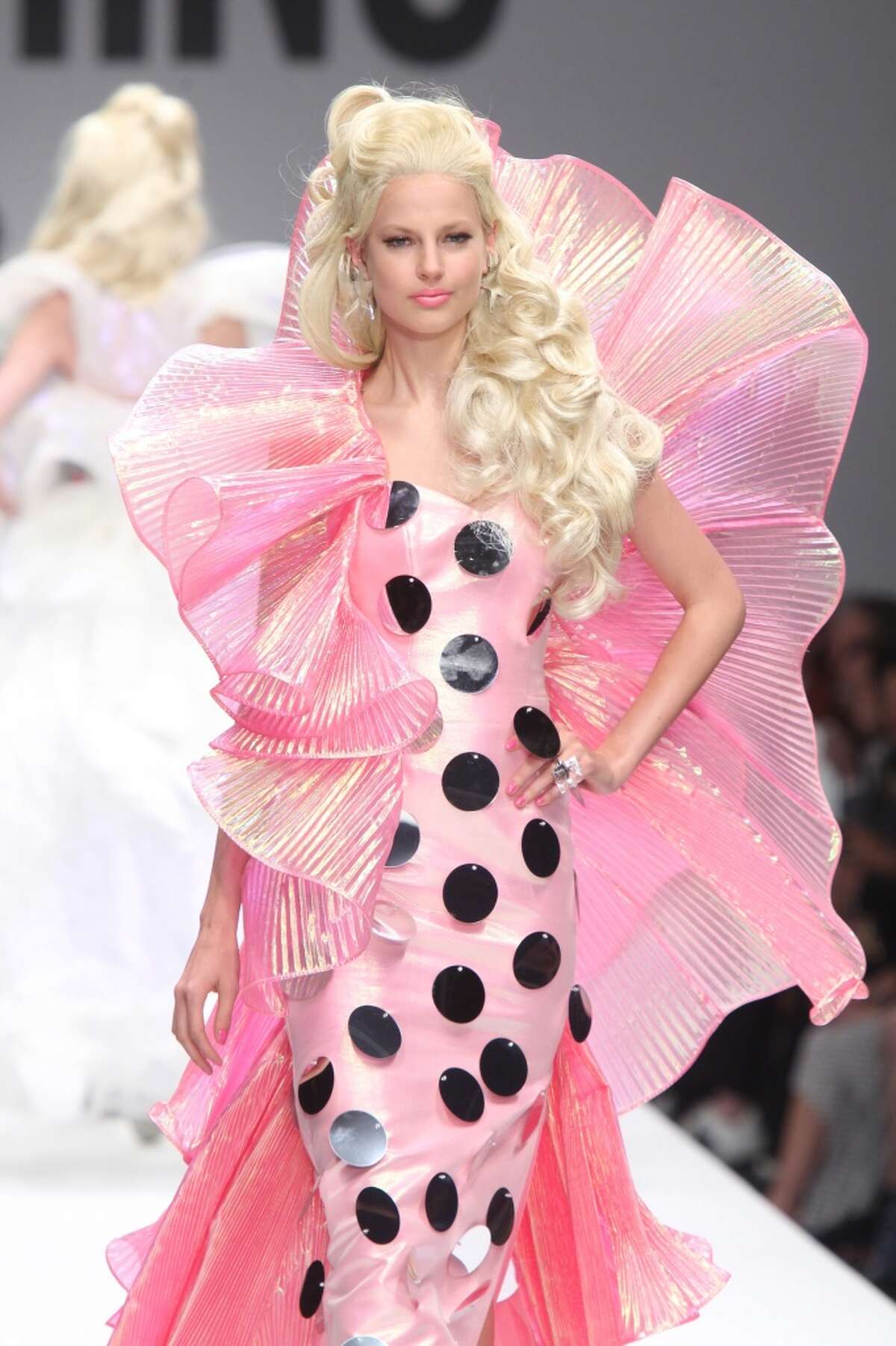 Barbie on the catwalk