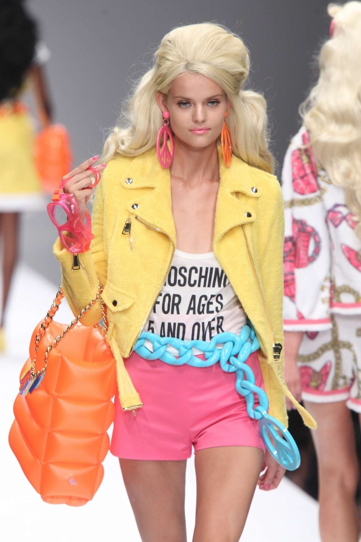 Barbie on the catwalk