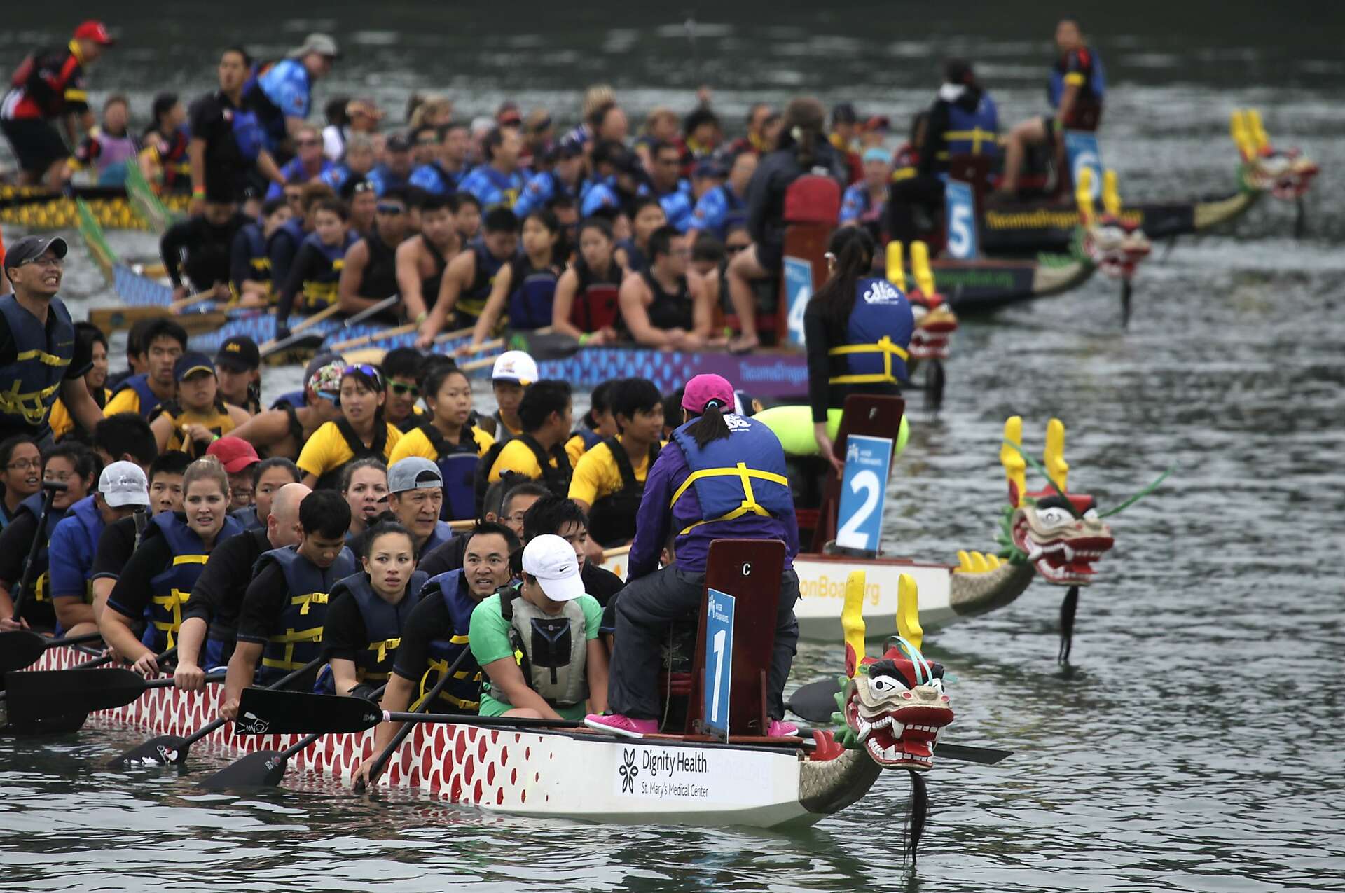 Dragon boat races at Treasure Island draws 60,000