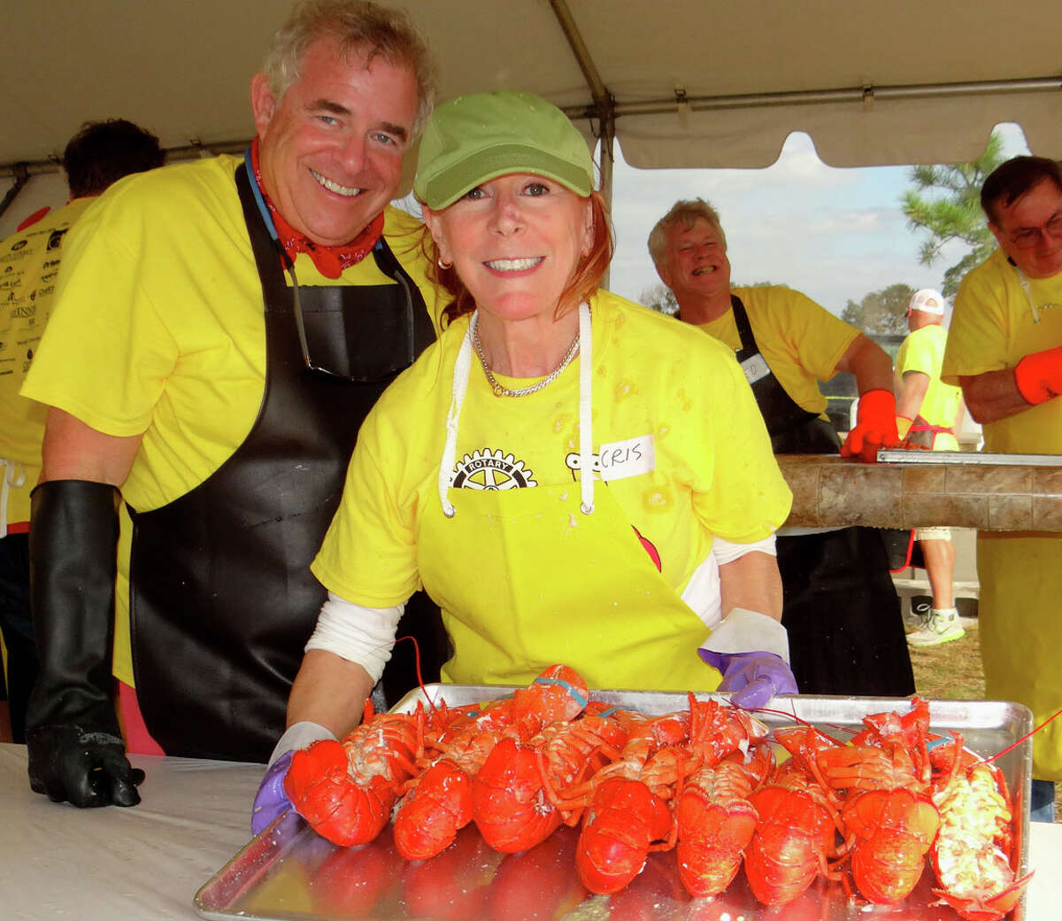 Surf's up as crowd chows down at Westport Rotary Lobster Fest