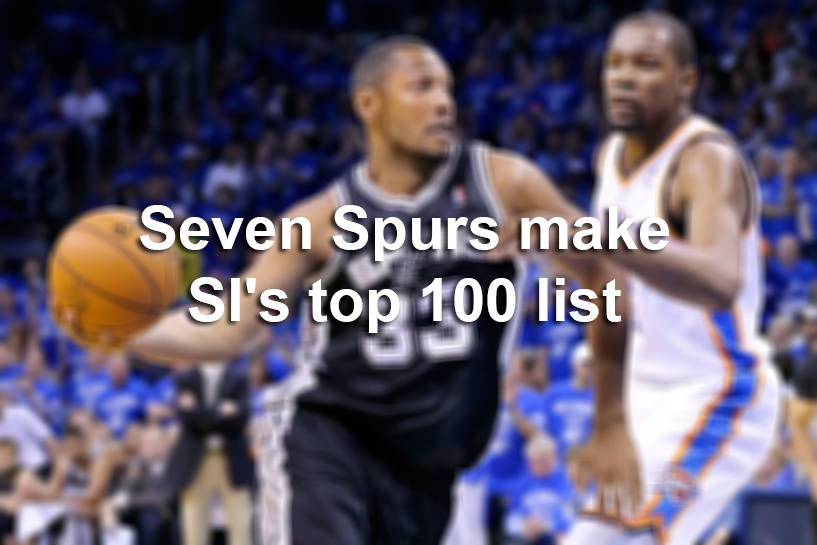Seven Spurs make SI's top 100 list
