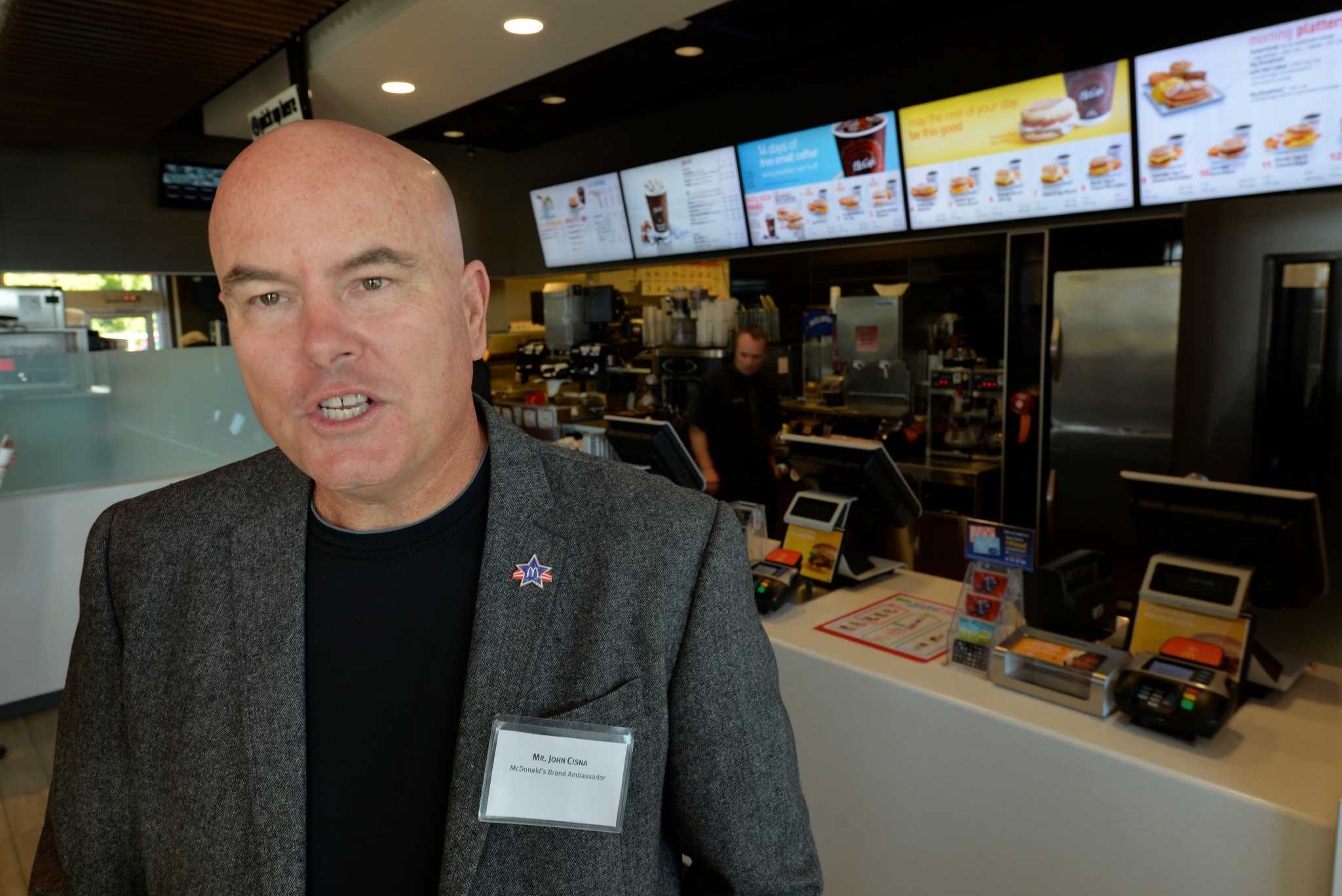 Faced with falling sales, McDonald's promotes healthy menu options