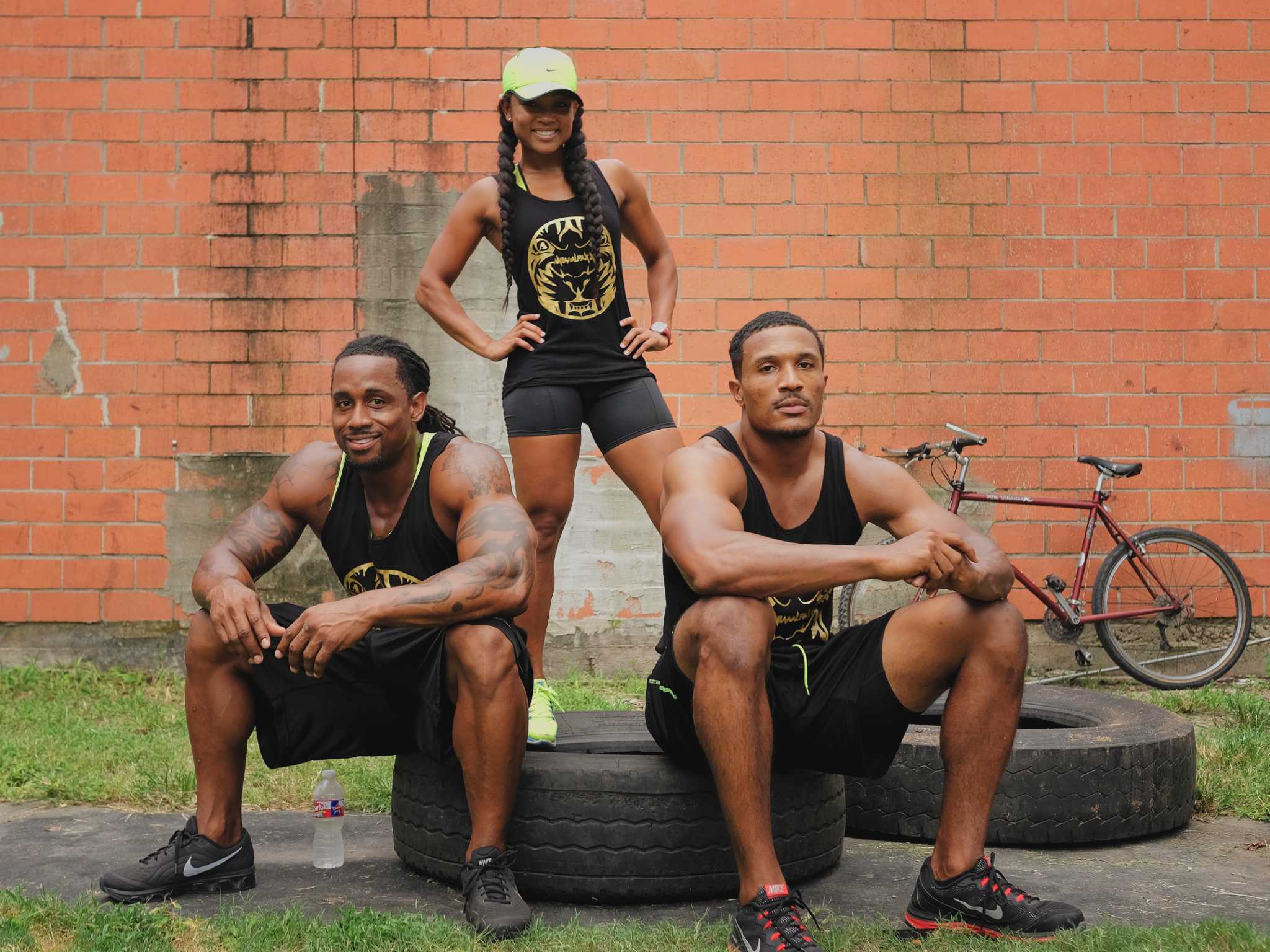 A fitness workout with the family in mind