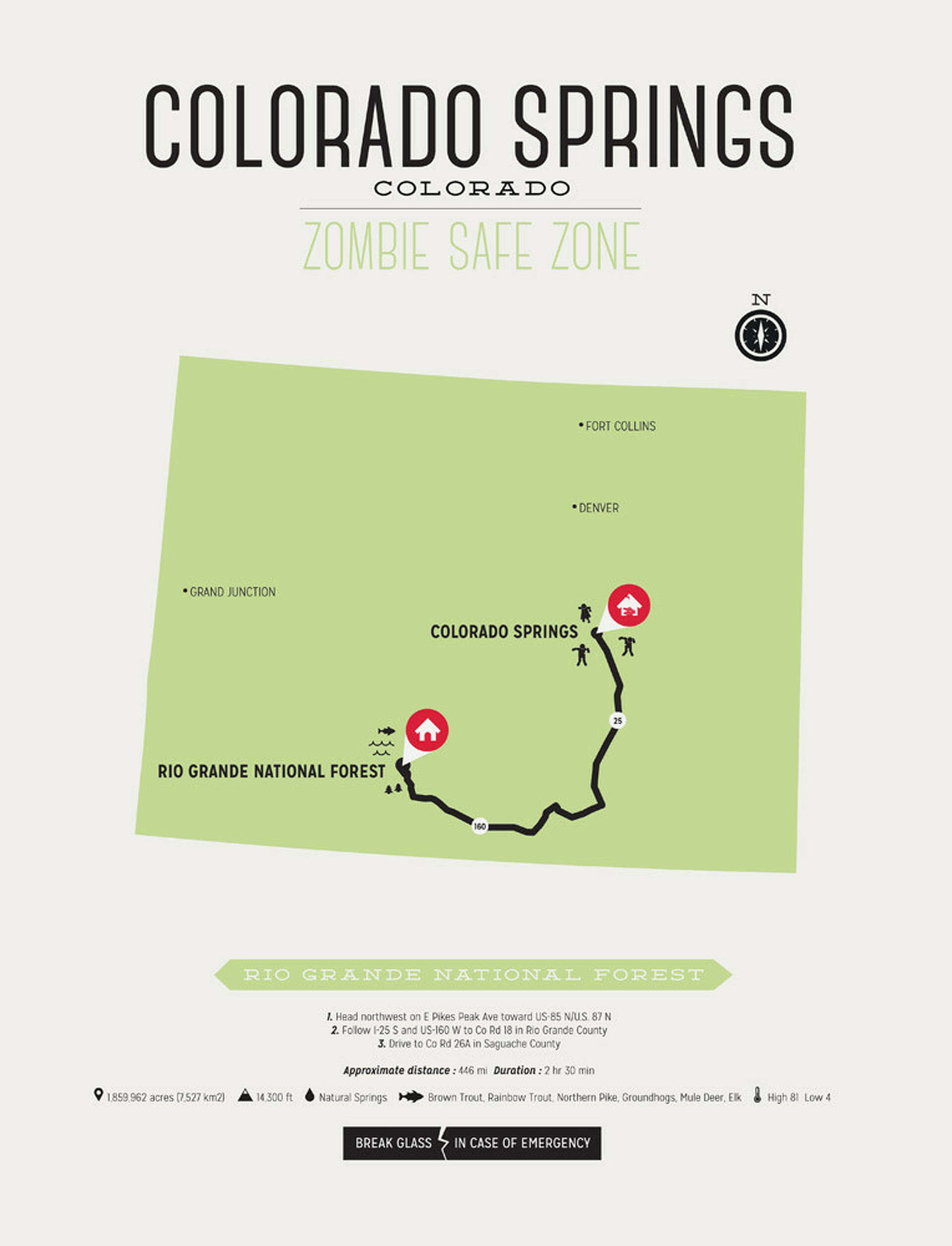 Art studio releases 'Zombie Safe Zone' maps for major cities