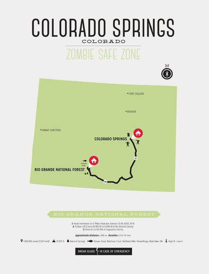 Art studio releases 'Zombie Safe Zone' maps for major cities