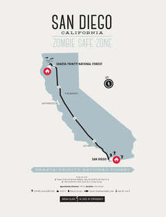 Art studio releases 'Zombie Safe Zone' maps for major cities