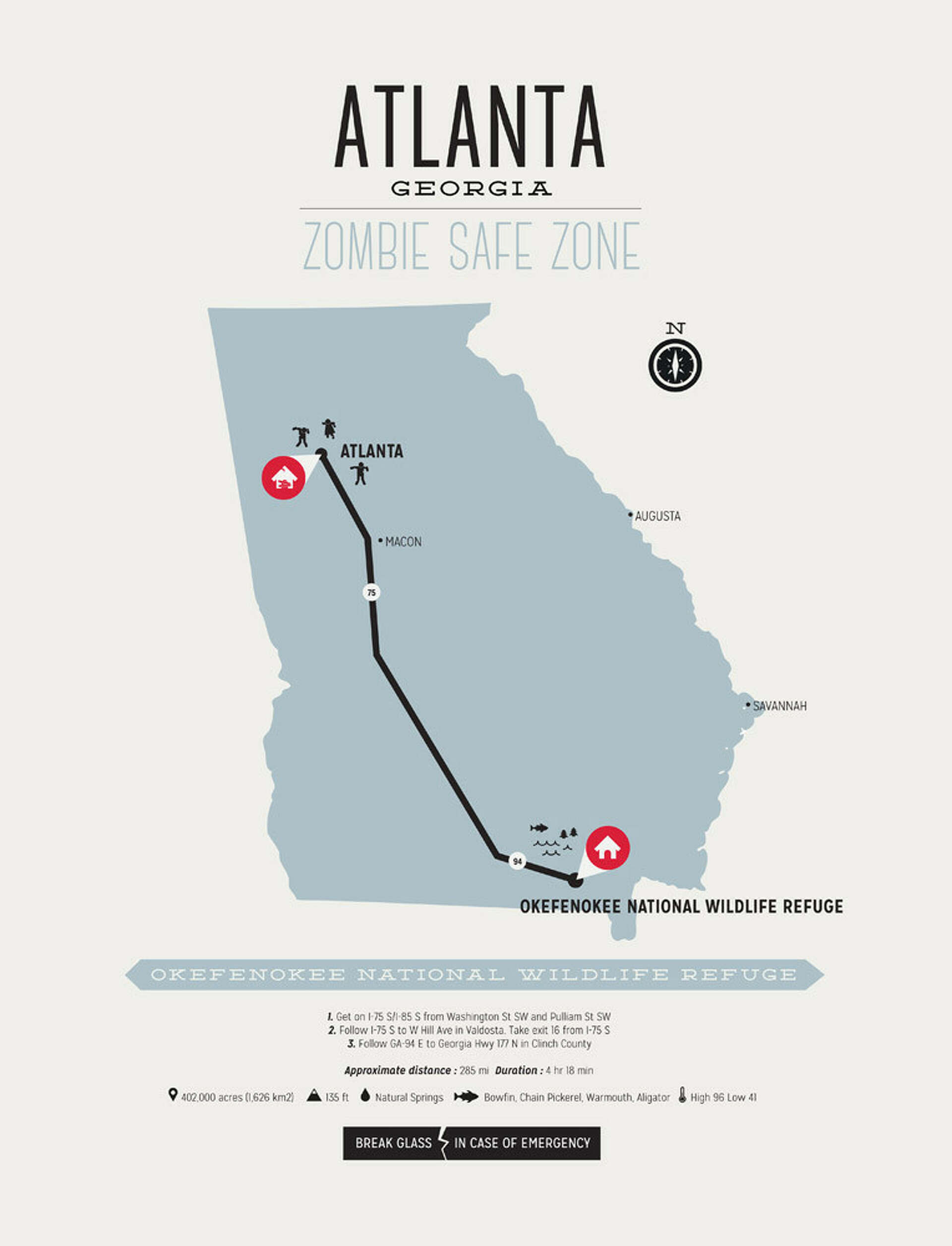 Art studio releases 'Zombie Safe Zone' maps for major cities