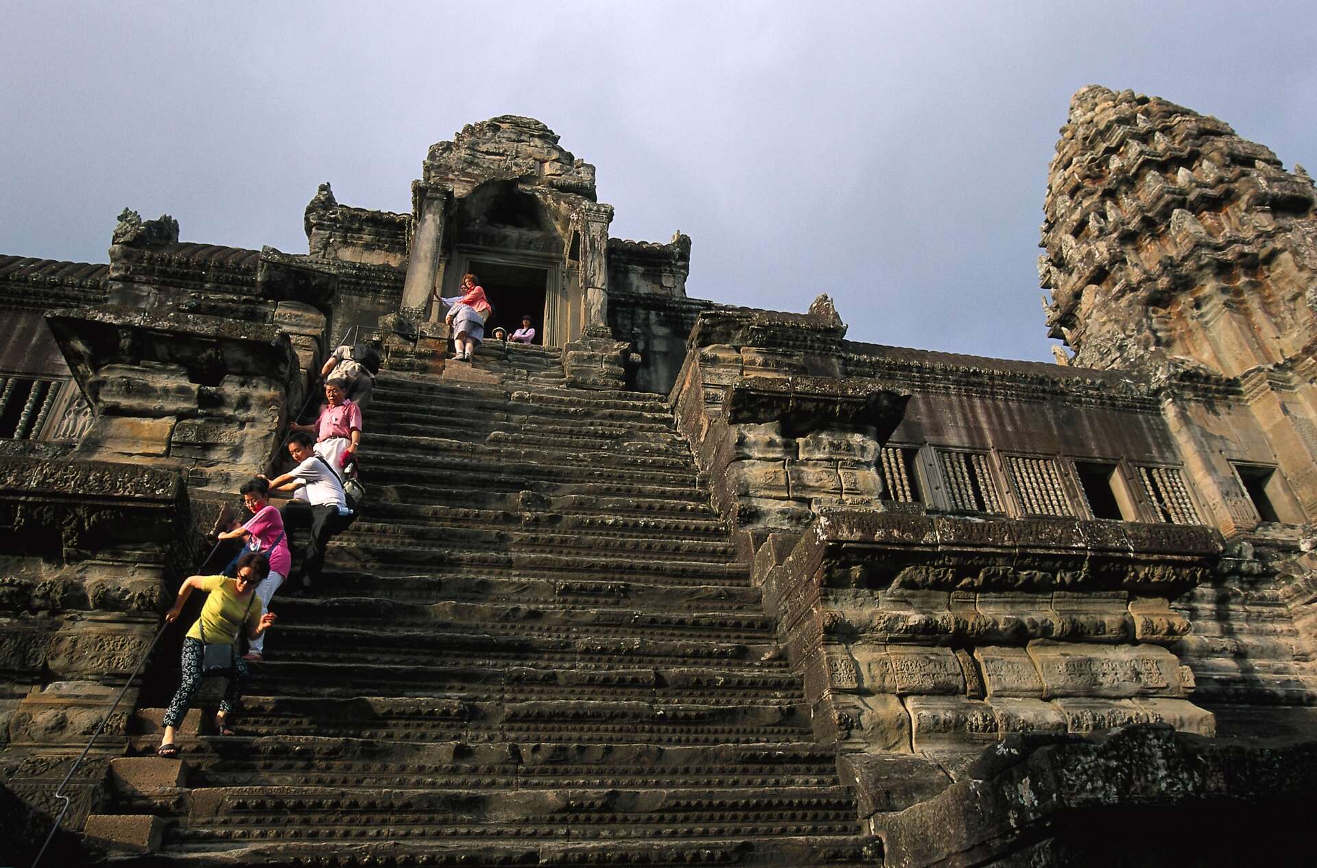 The world's scariest stairs