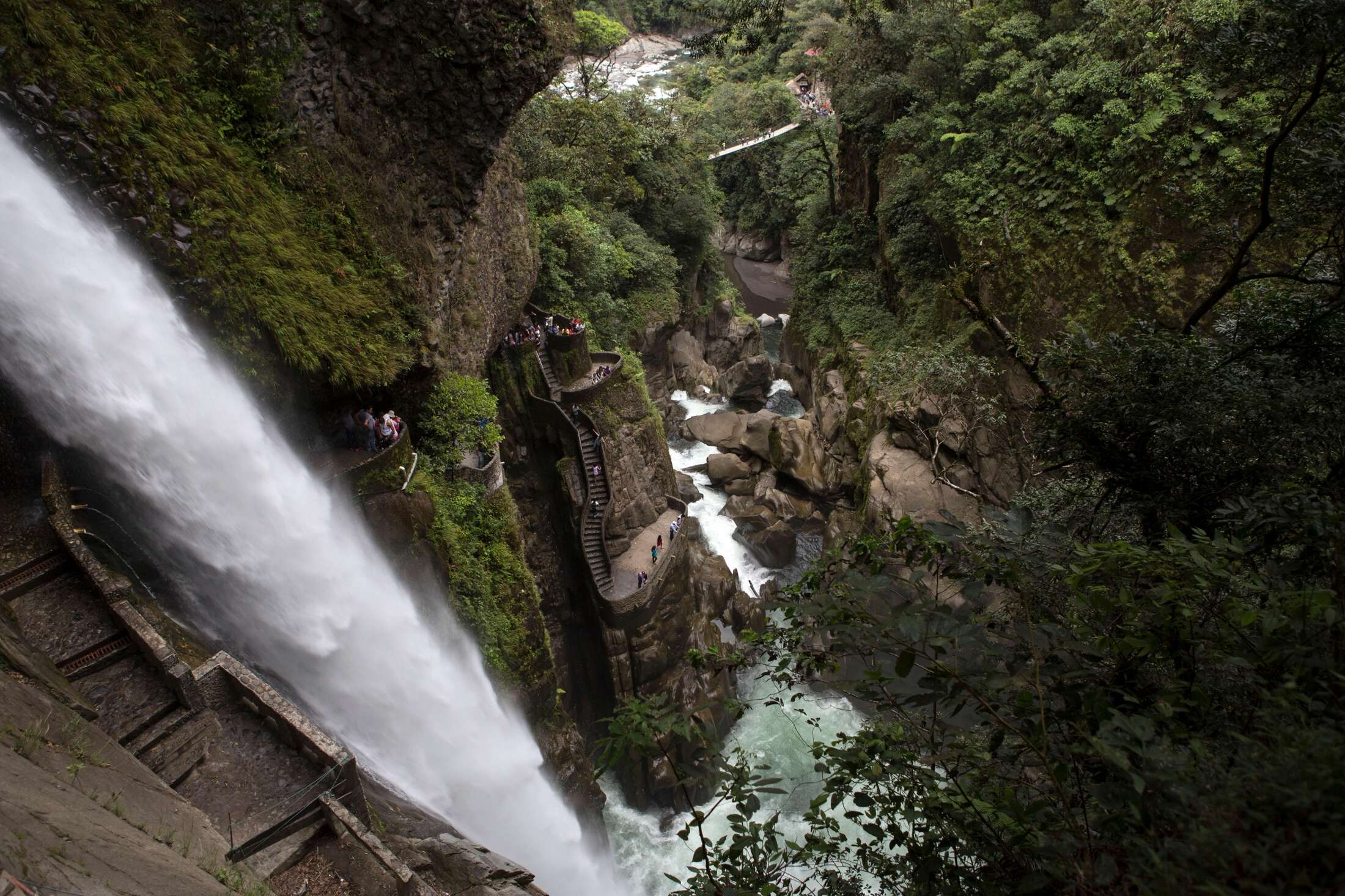 The world's scariest stairs