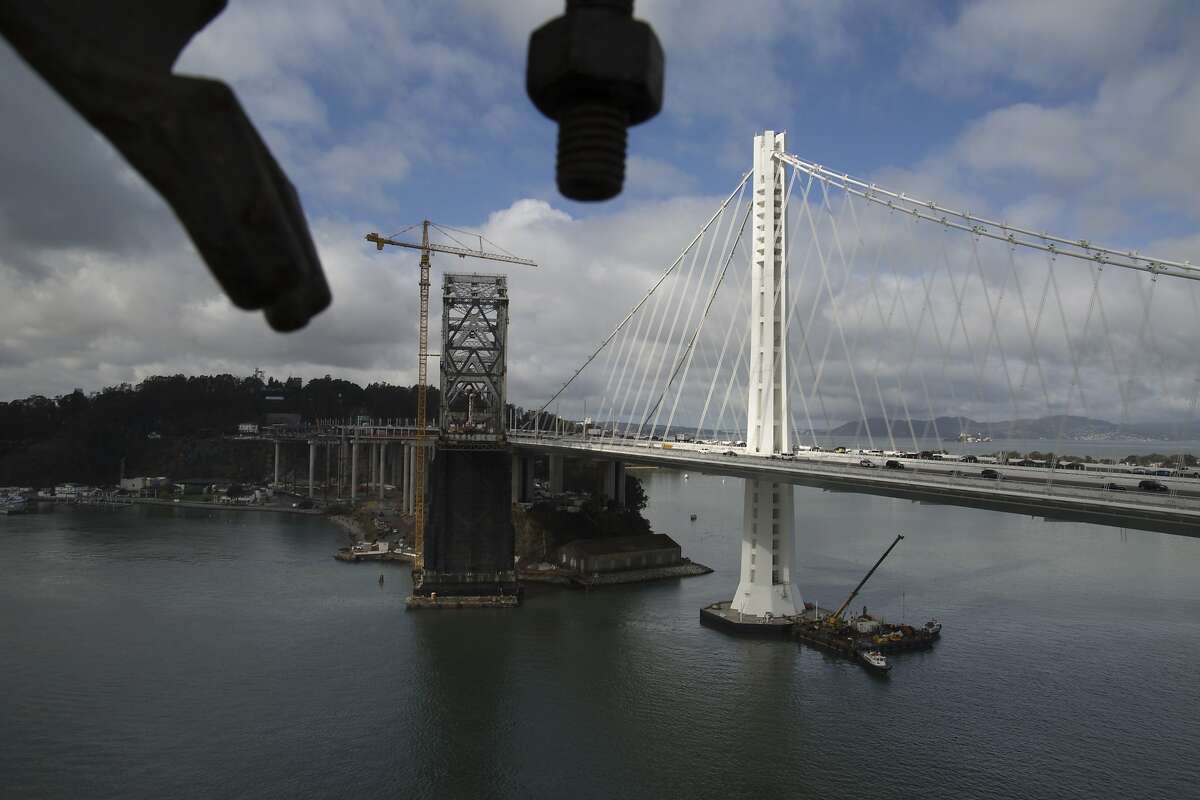 Latest defect: Bay Bridge tower rods sitting in water
