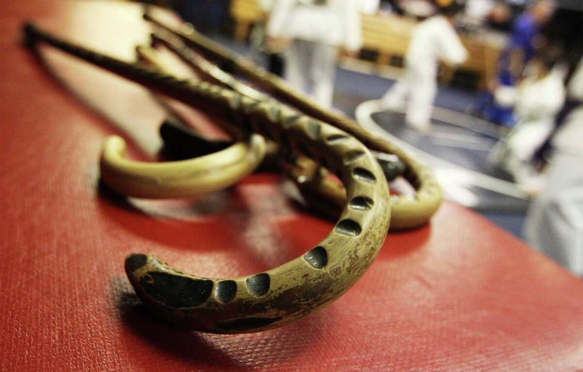 All the grannies were cane fu fighting