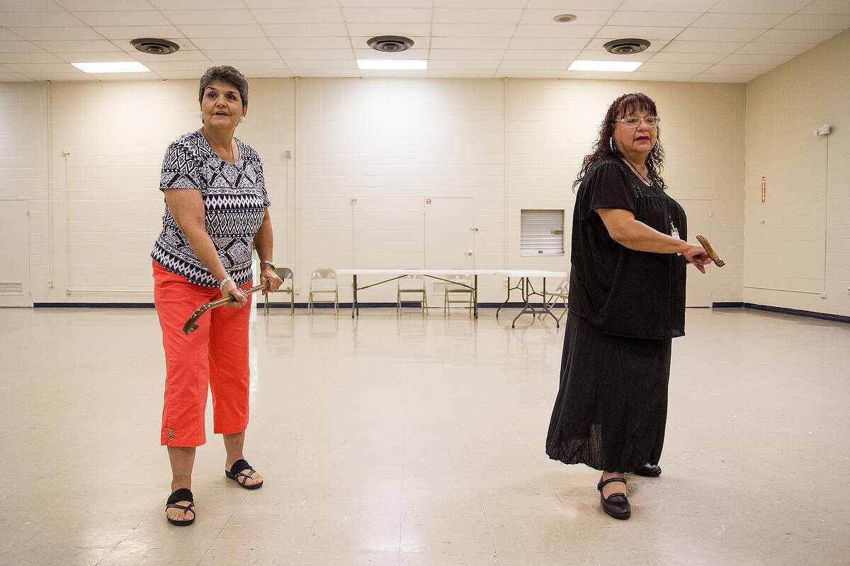 All the grannies were cane fu fighting