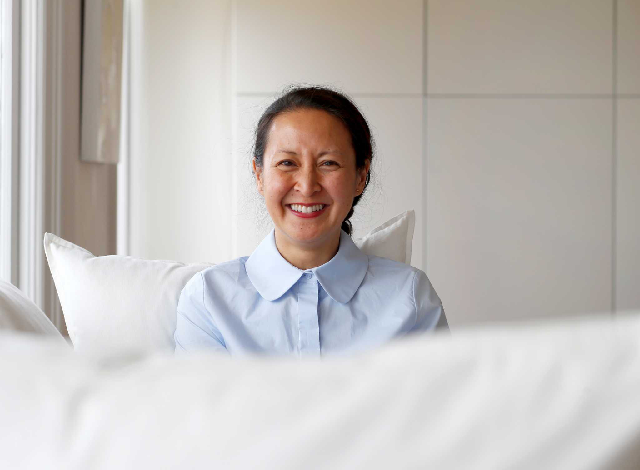 Tina Frey sees the light — it’s all white at her S.F. home