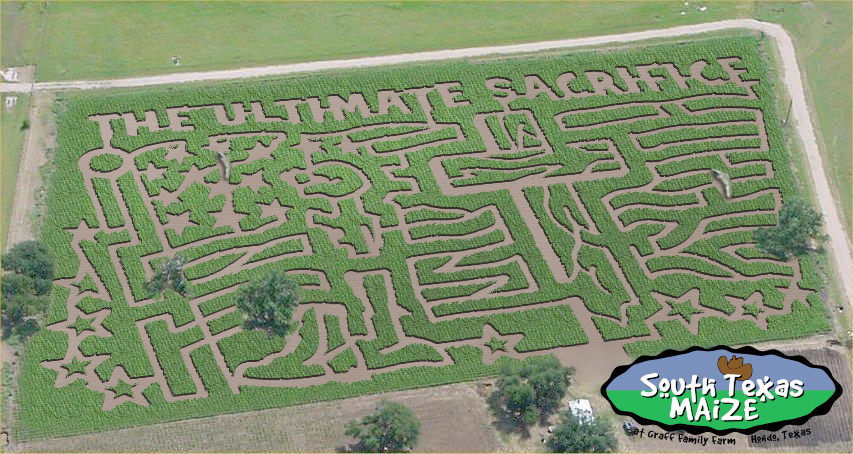 Get lost in a giant South Texas maze made of corn