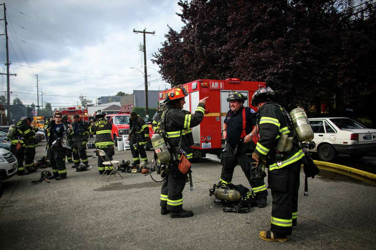 Crews battle Fremont fire