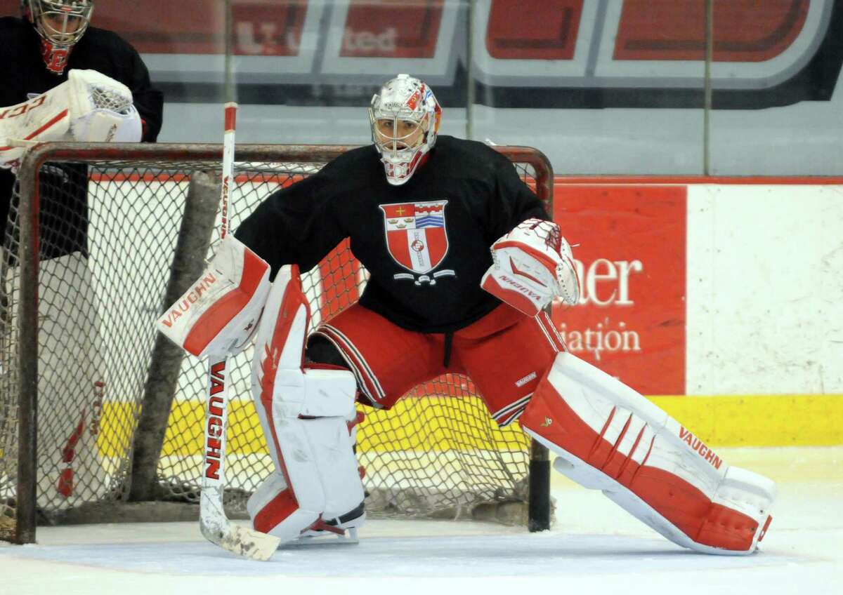 RPI goalie ready to make up for lost time