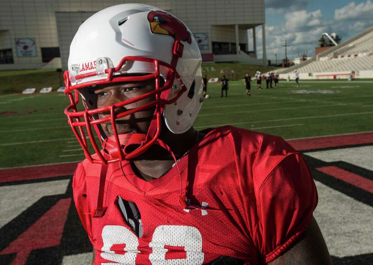 Lamar's Okafor playing to his large potential