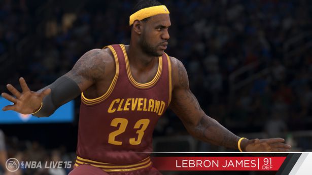 Top ranking Spur in NBA LIVE 15