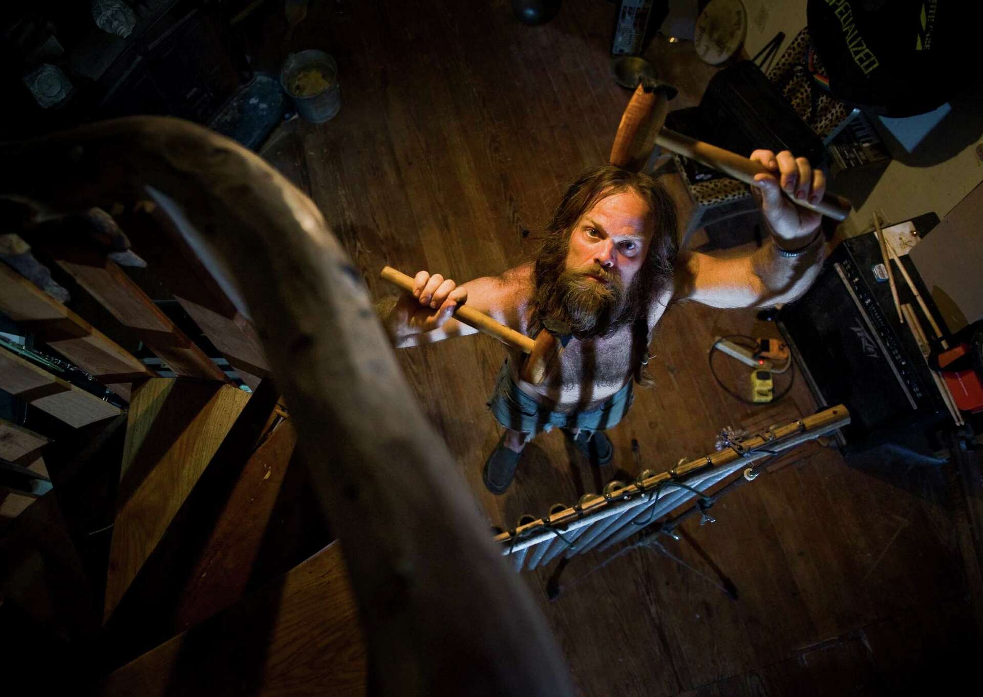 Thor Harris is Austin's indie rock god