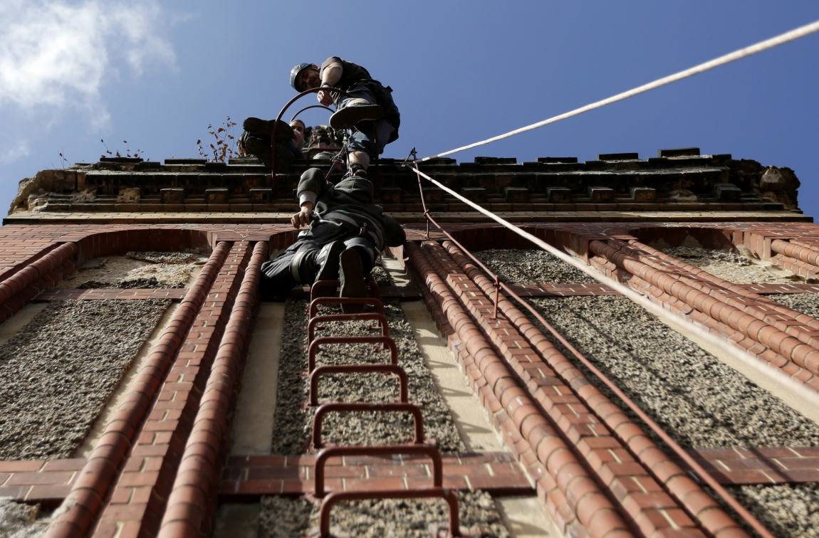 Sky’s no limit for Czech chimney climbers