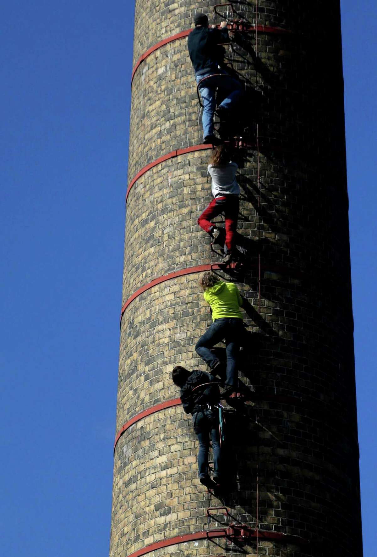 Sky’s no limit for Czech chimney climbers
