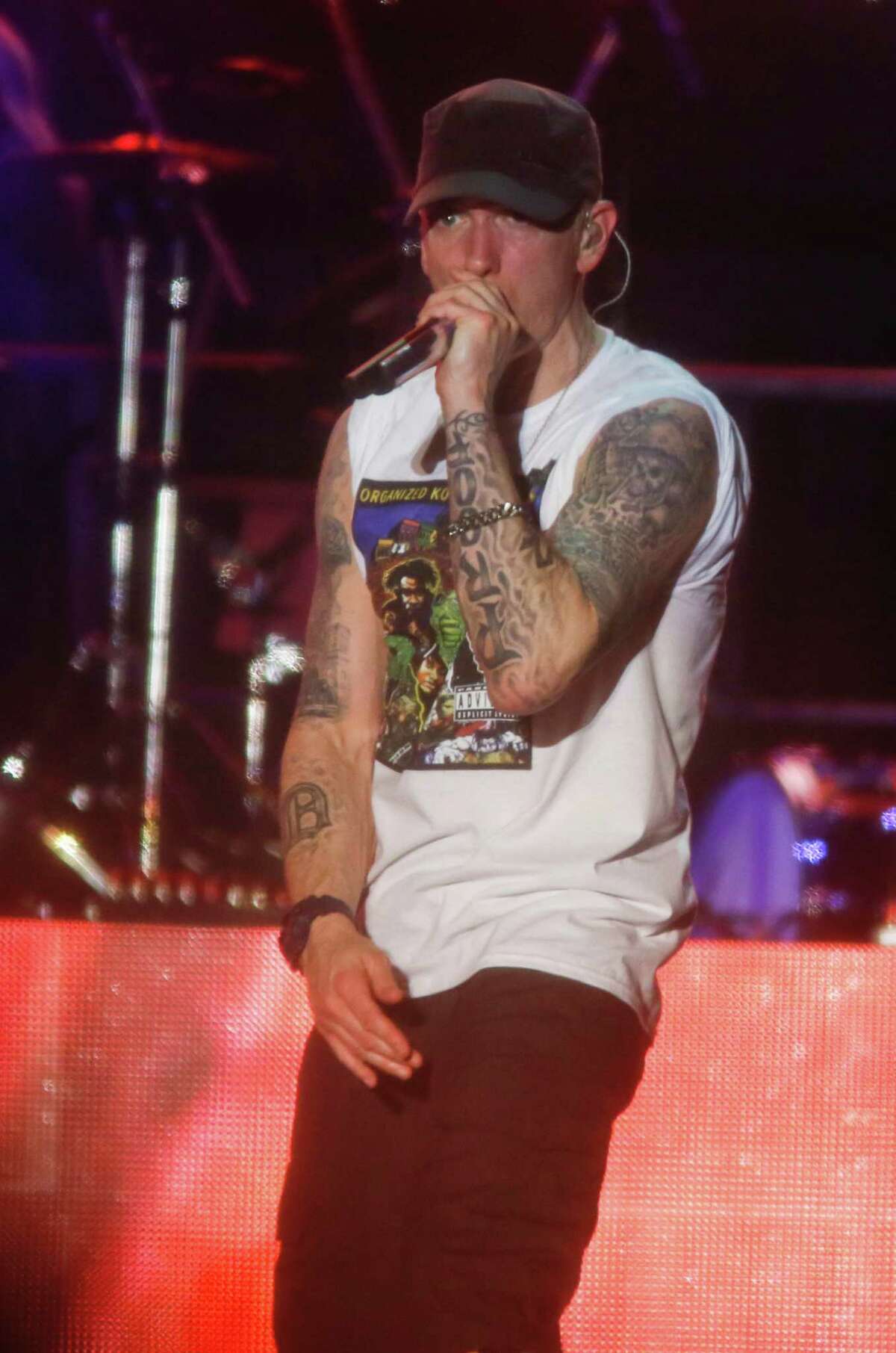 Eminem closes Saturday's ACL fest with a set worthy of a "Rap God"