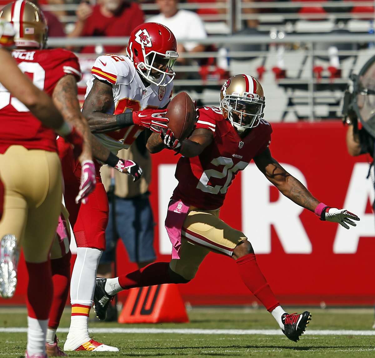 49ers dominate 4th quarter, beat Alex Smith and Chiefs 22-17
