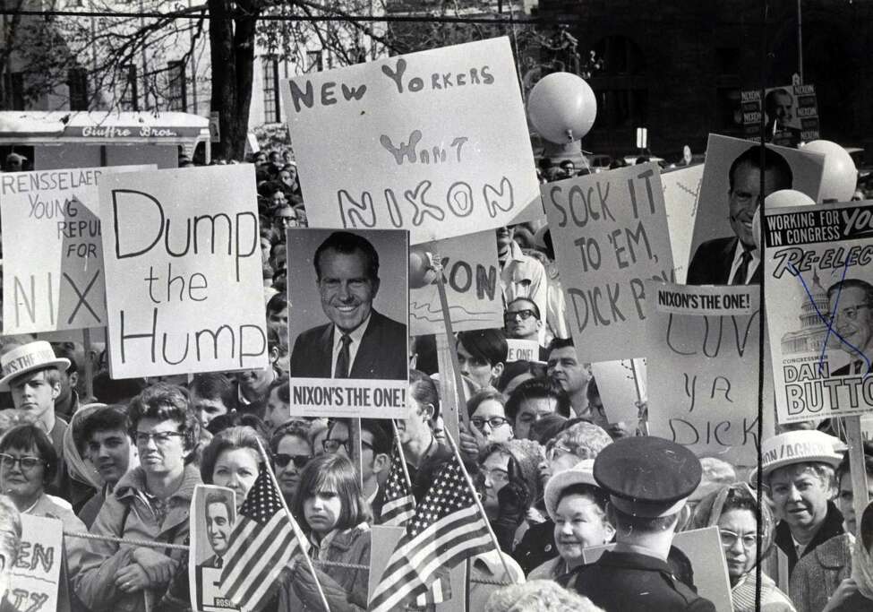 50 years ago, Richard Nixon campaigned in Albany