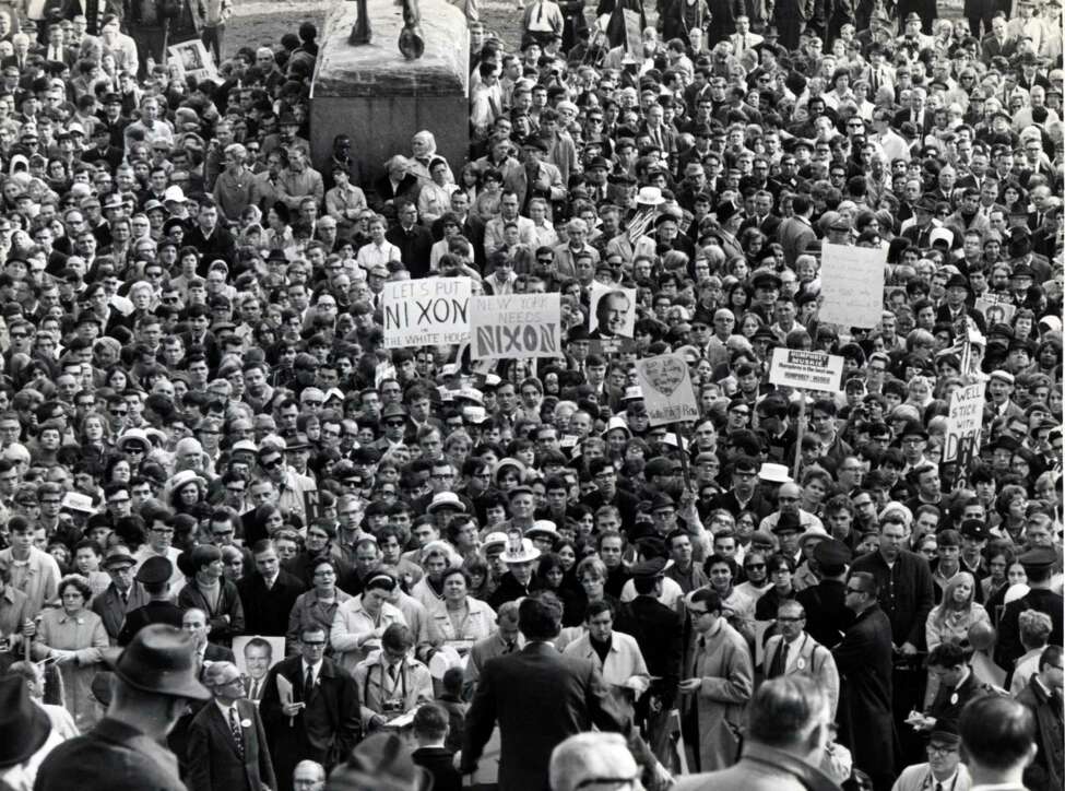 50 years ago, Richard Nixon campaigned in Albany
