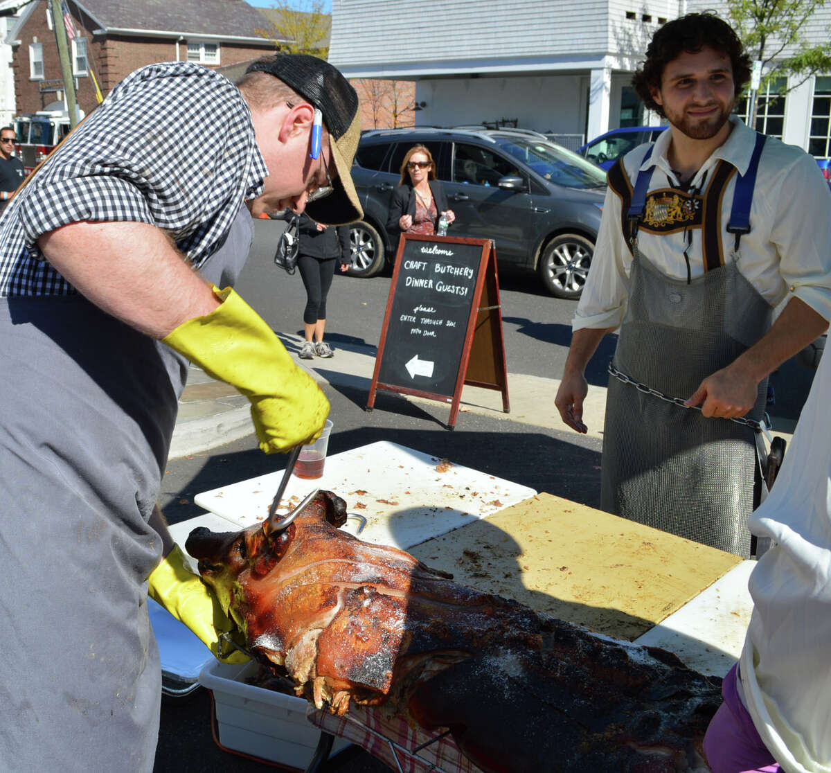 Pigging out: Crowd goes hog wild at Porktoberfest
